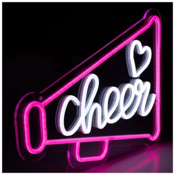 Wall Decor | Cheer Led Neon Sign | Poshmark